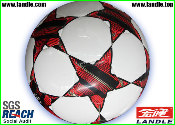China New Design Machine - Stitched Synthetic Leather Soccer Ball Standard Size and Weight supplier