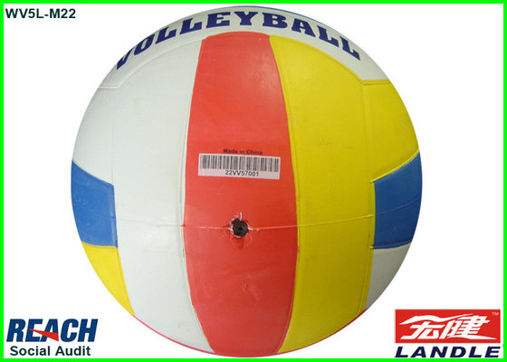 China Colorful International Small Rubber Official Volleyball Ball Size 4 for Sporting supplier