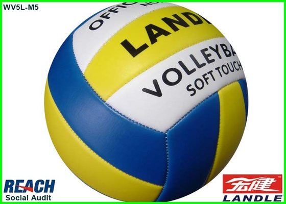 China PVC PU Leather Soft Volleyballs supplier
