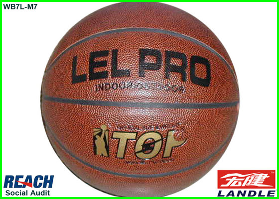 China Mini Inflatable Professional Basketball Balls / Size 6 College Basketball Size Ball supplier