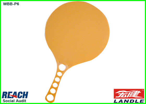 China Custom Size PP Plastic Beach Ball Racket For Child , 4 CMYK Full Printing supplier