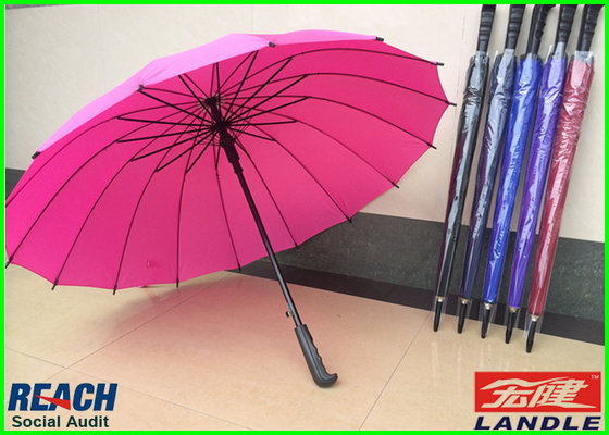 China Adult Unique Stripe Compact Umbrellas And Crutch Childrens Umbrellas supplier