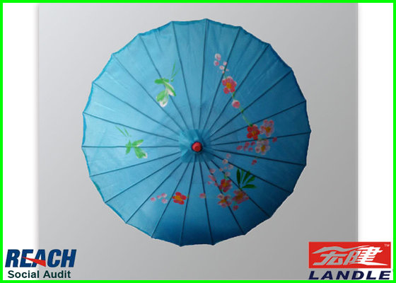 China Bamboo Double Layer Sports Fan Merchandise Ladies Umbrella Printing supplier