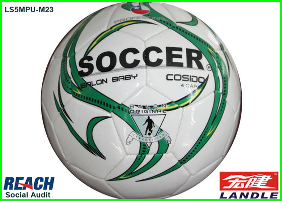 China Synthetic Plain Laminated Customized Best Price Official Soccer Balls supplier