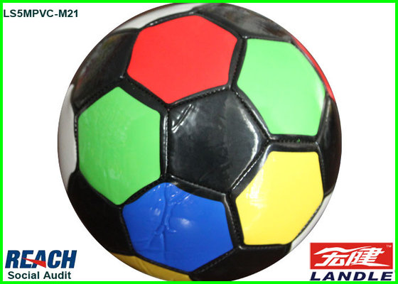 China PVC Synthetic Leather + EVA + Fabric Size 3 Soccer Ball For Kids Gift supplier