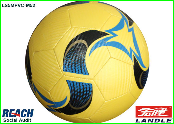 China 32 Panels Machine Stitched Standard PVC Leather Soccer Ball / Soccer Balls supplier