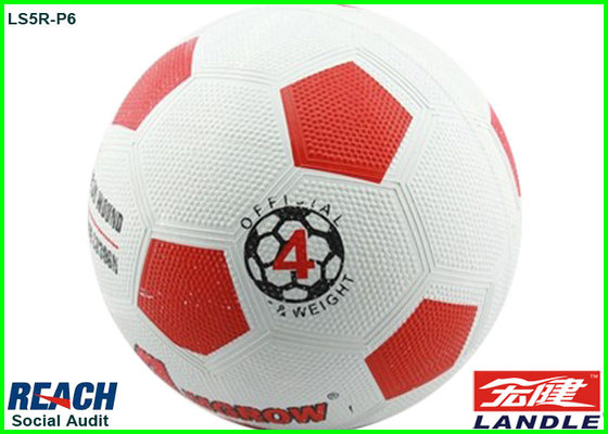 China Personalized Standard 32 Panel Rubber Soccer Ball For Kids / Juniors supplier