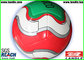 PVC / PU / TPU Material Customized Soccer Balls , Machine Stitched Genuine Leather Soccer supplier