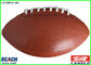 Popular Classic Brown Official Size Rugby Ball with 4 Panels for Game supplier