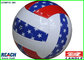 Shiny / Glossy Official Outdoor Beach Volleyball Ball with Country Flag supplier