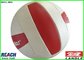 OEM Leather Volleyball Training Ball / Hand Sew Inflatable Volleyballs supplier