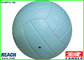 Outdoor Pure Blue Soft Touch Volleyball Training Ball for Amateur Match supplier
