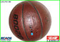 Brown College Size 7 Basketball Ball in Microfiber TPU Leather For Match supplier