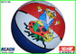 Custom Printed Safe Inflatable Popular Toy Basketball Size 3 in Yellow supplier