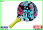 Flower Printed Paddle Tennis Rackets With Different Options For Size / Thickness supplier