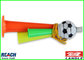Cheering Plastic Toy Horn Sound Maker For Promotion , Football Fan Loved supplier