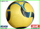 32 Panels Machine Stitched Standard PVC Leather Soccer Ball / Soccer Balls supplier
