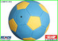 Mixed Color Leather Soccer Ball Stitched By Pimple Surface Leather supplier