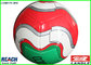 White Red Green TPU Official Soccer Balls / Soccer Training Balls supplier