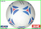 Custom Printed 2014 Rubber Soccer Ball with OEM Logo , White and Red supplier